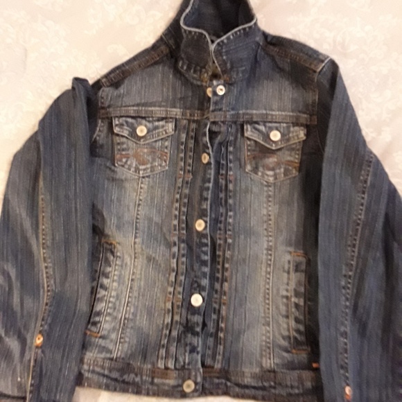 Limited Too | Jackets & Coats | Limited Too Girl Denim Jacket Size M ...